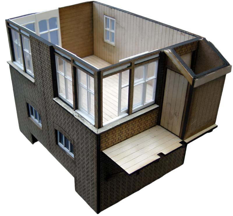 Farncombe East Signal Box - in 4mm – Rail Model