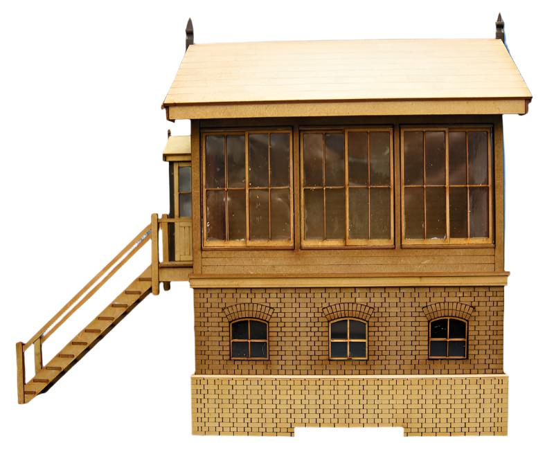 Type 5 Size D LNWR Signal Box - in 7mm – Rail Model