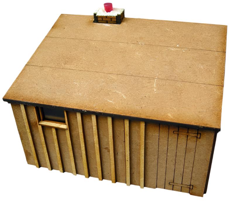Platelayers Hut Flat Roof - 4mm – Rail Model